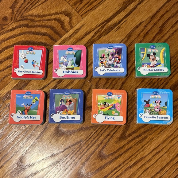 Disney | Toys | Disney Set Of 8 Mini Mickey Mouse Clubhouse Board Books ...